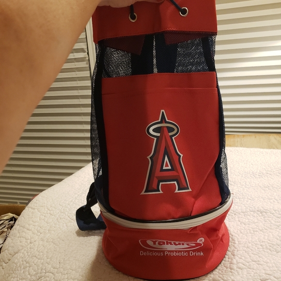MLB | Other | Nwt La Angels Backpack Cooler Beach Bag Baseball Mlb ...